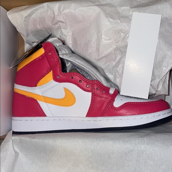 Jordan | Shoes | Nike Air Jordan Retro High Og Light Fusion Red | Poshmark